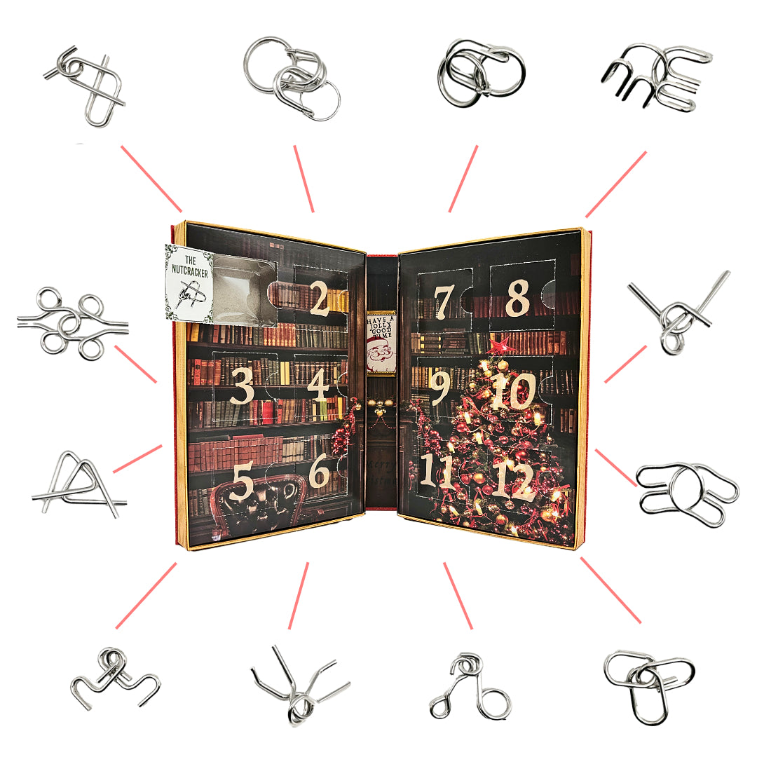 Project Genius: Christmas Countdown Book - 12 Puzzles Before Christmas ...