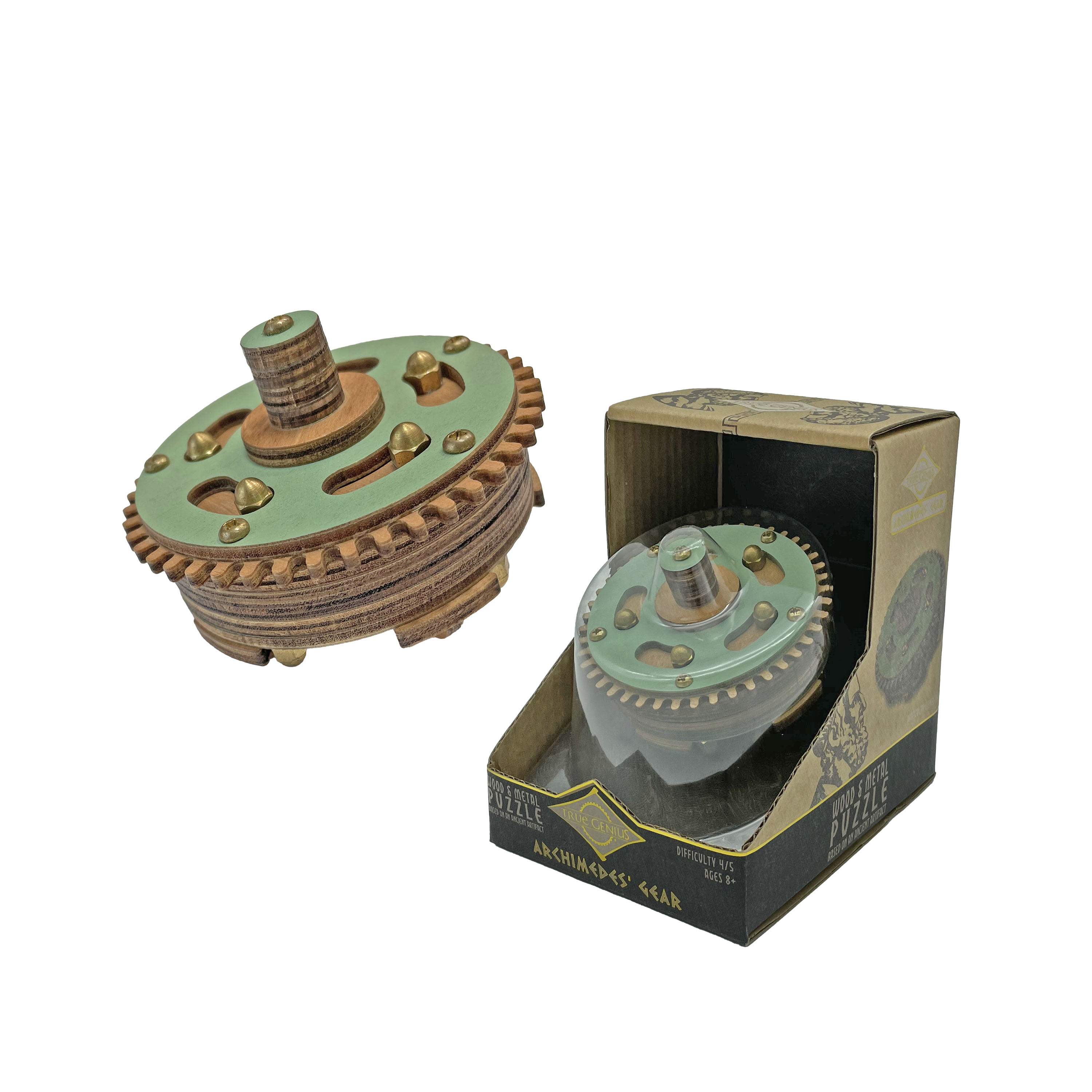 Project Genius: Archimedes' Gear - Brainteaser Puzzle