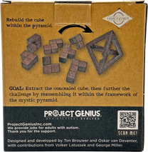 Project Genius: Egyptian Triglyph - Wooden Puzzle