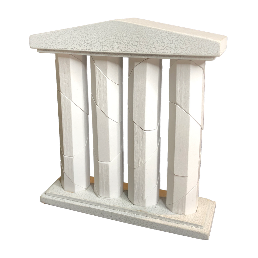 Project Genius: Greek Parthenon - Brainteaser Puzzle, Wooden Puzzle ...