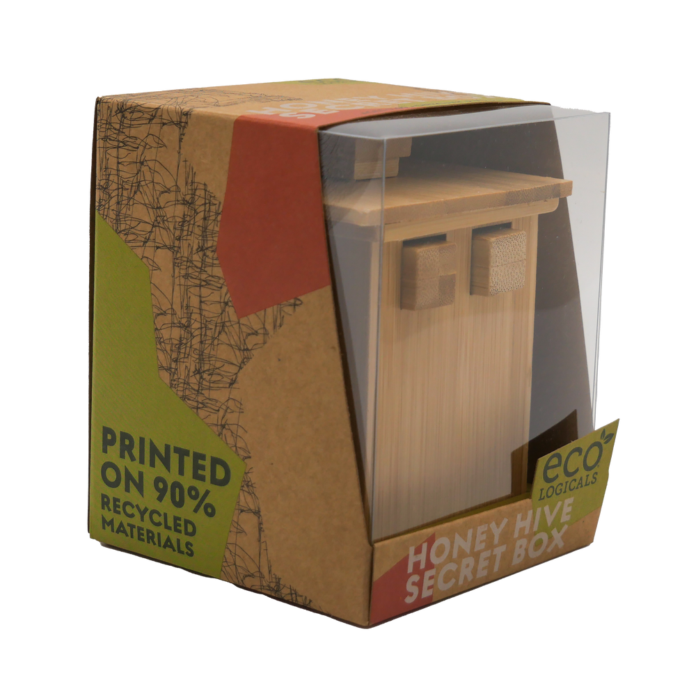 Project Genius: Bamboo Honey Hive Secret Box Puzzle
