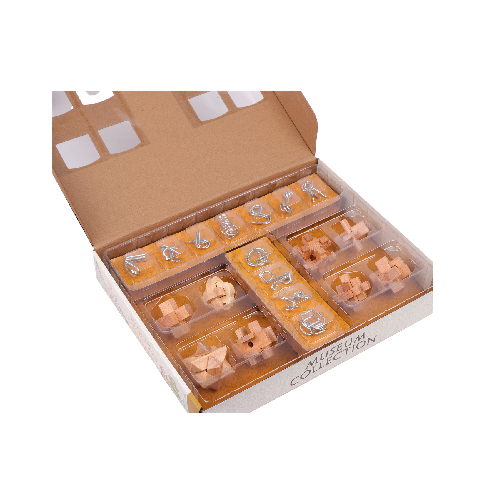Project Genius: Museum Collection - Wood and Metal Brainteaser Puzzles