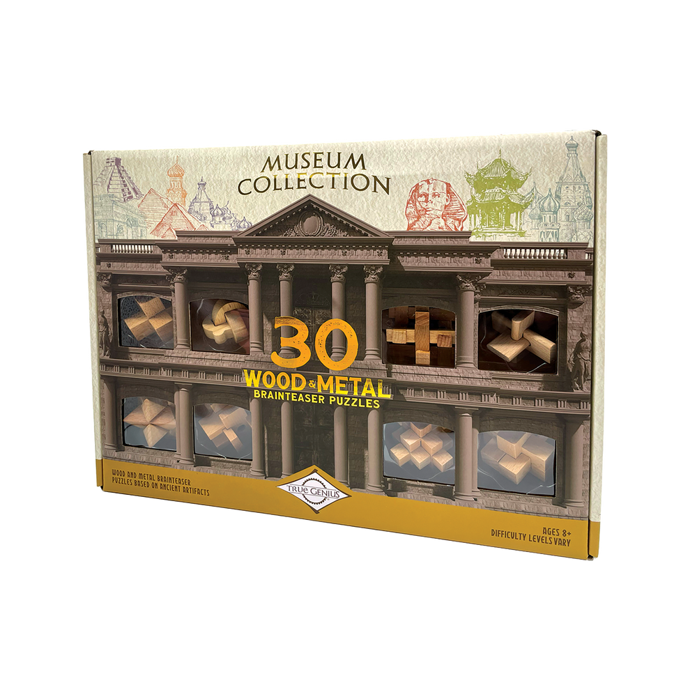 Project Genius: Museum Collection - Wood and Metal Brainteaser Puzzles