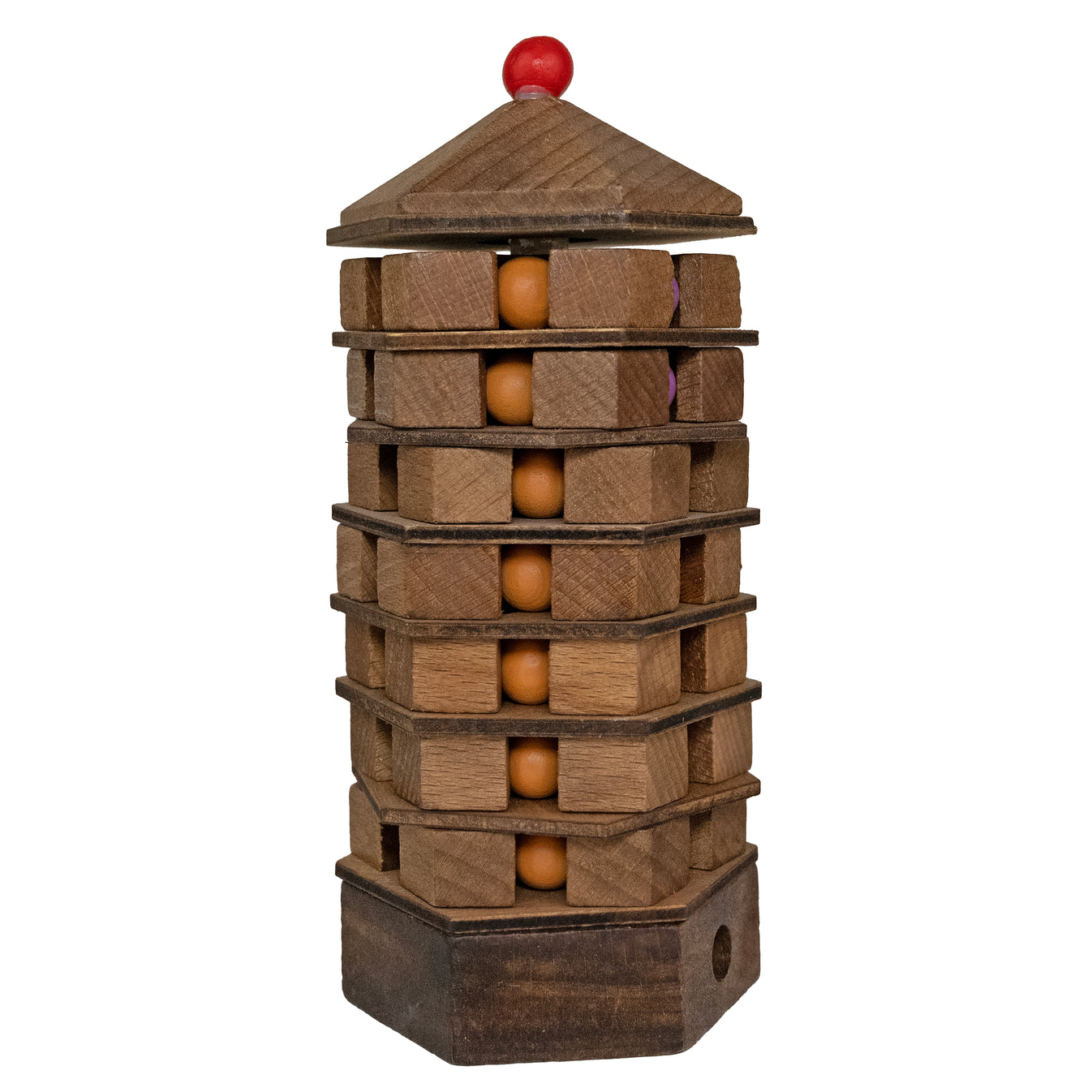 Project Genius: Chinese Pagoda - Wooden Brainteaser