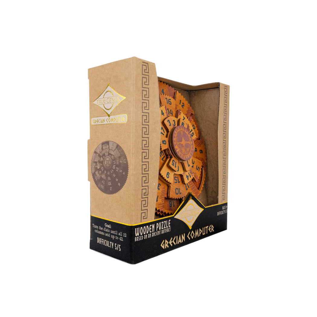 True Genius Metal And Wood Brain Teaser Puzzles Project Genius