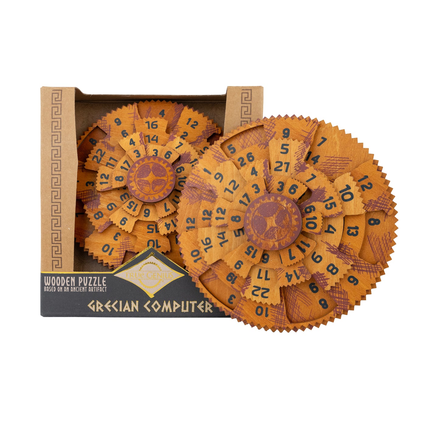 Project Genius: Grecian Computer - Brainteaser Puzzle, Mechanical Math ...