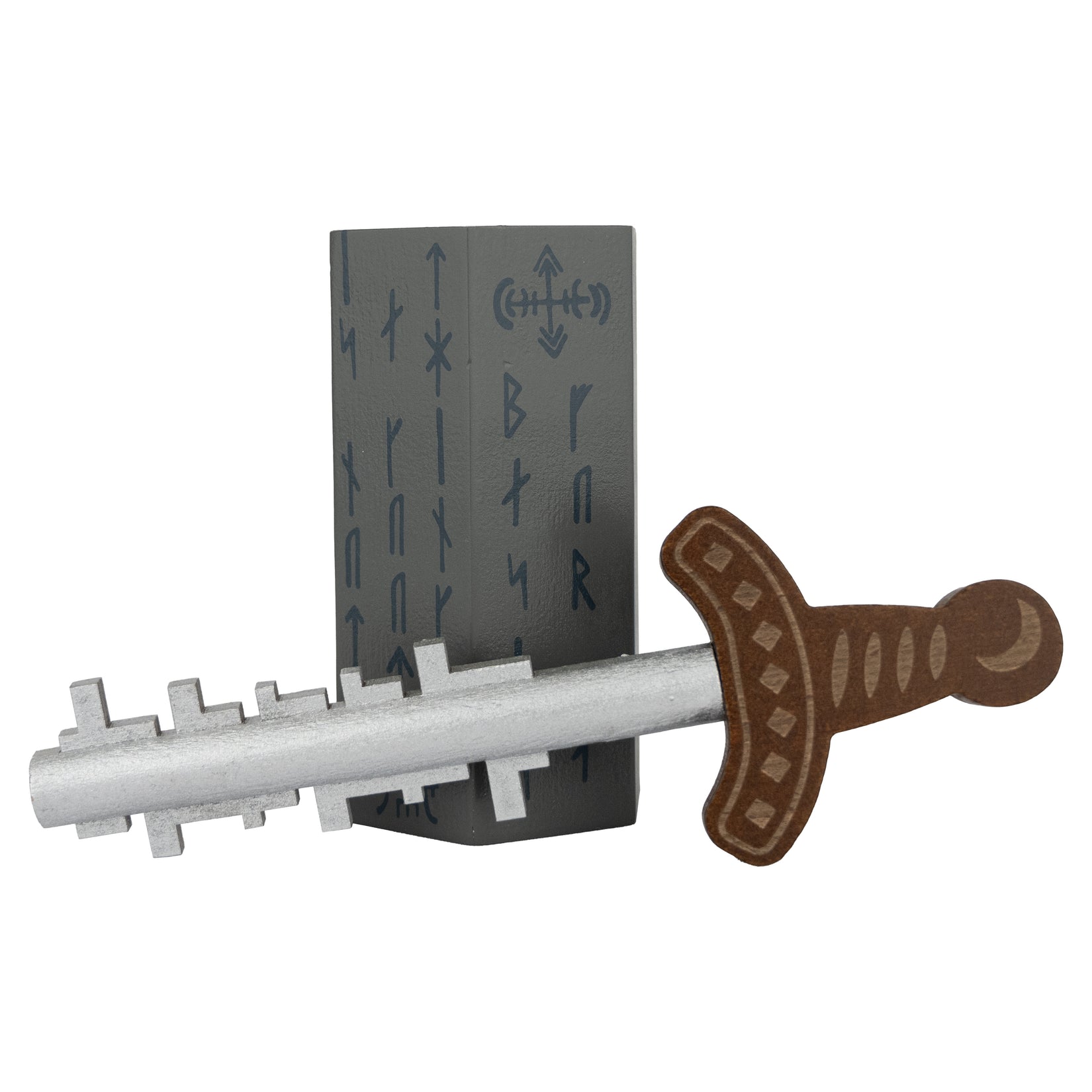 Project Genius: Sword in the Stone - 3D Blind Maze Brainteaser, Wooden ...