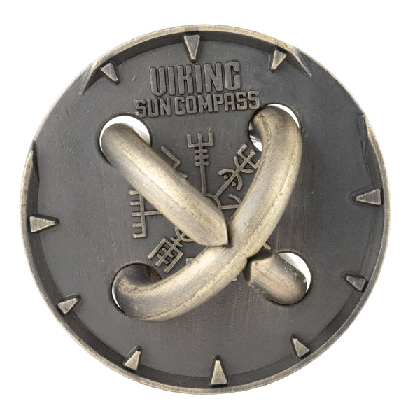 Project Genius: Viking Sun Compass - Metal Brainteaser Puzzle