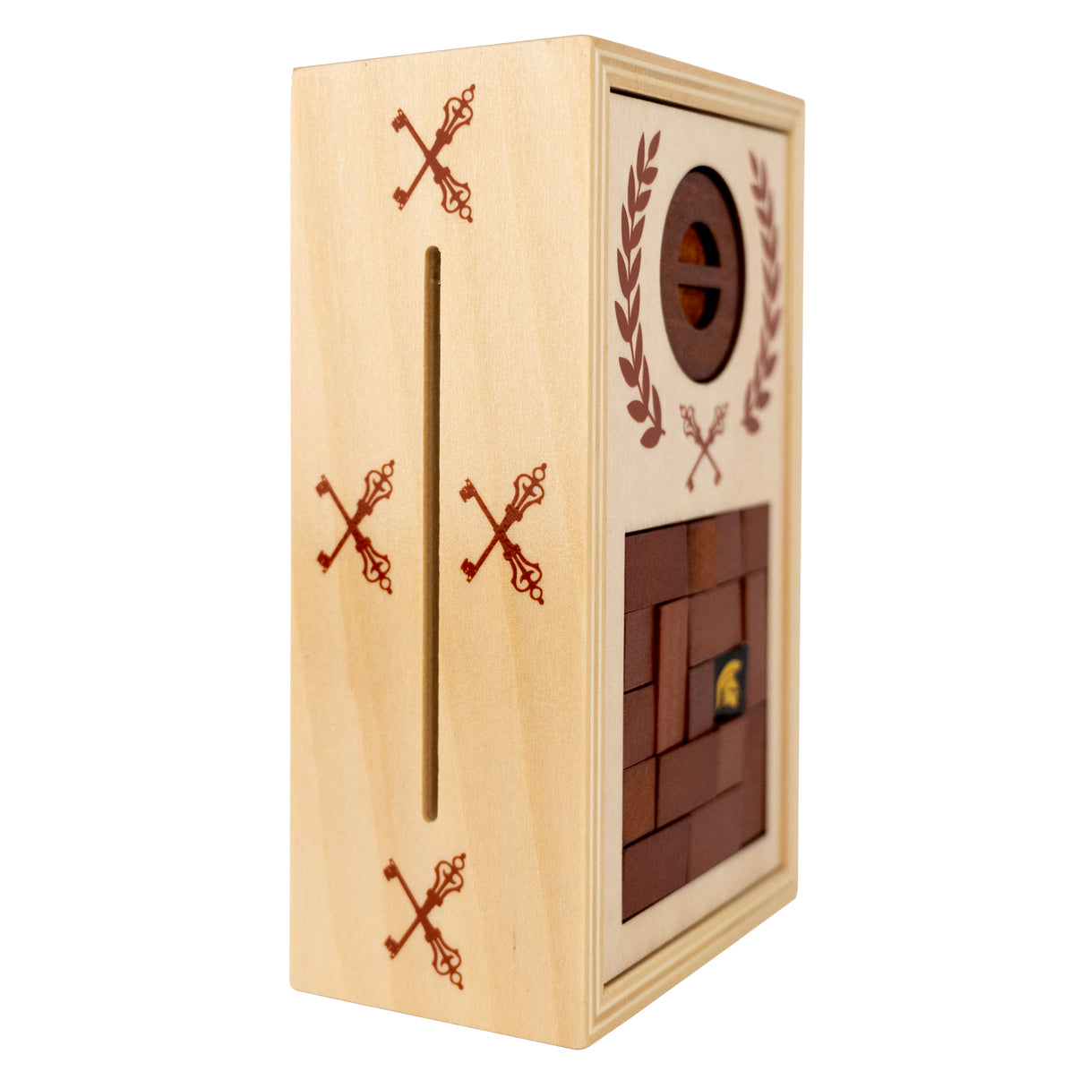 Project Genius: Roman Lock Box - Brainteaser Puzzle