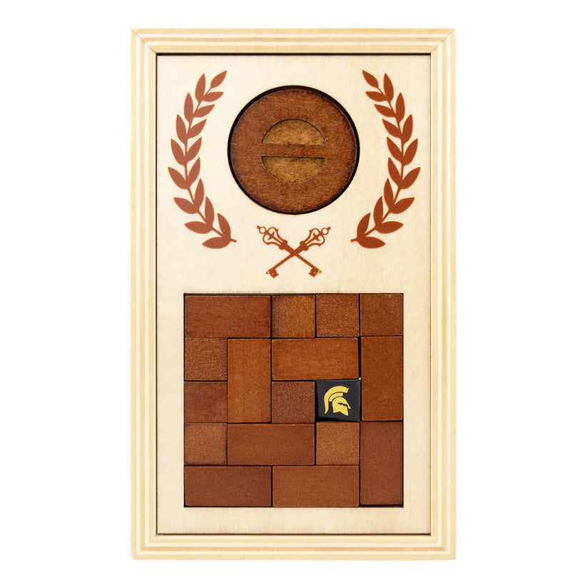 Project Genius: Roman Lock Box - Brainteaser Puzzle