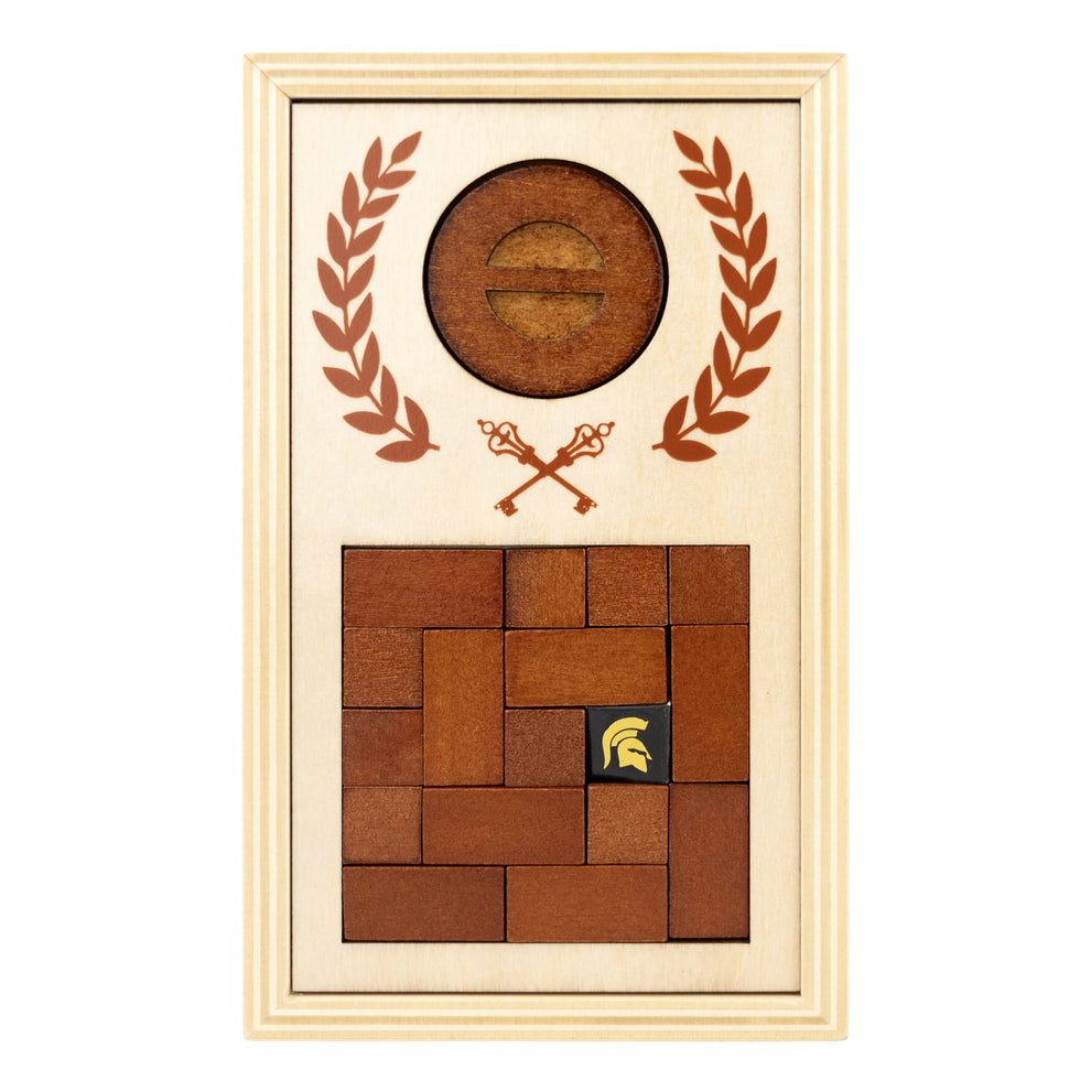 Project Genius: Roman Lock Box - Brainteaser Puzzle