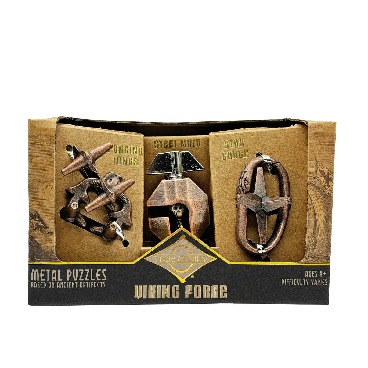 Project Genius: Viking Forge 3-Pack -Cast Metal Brainteaser Puzzles ...